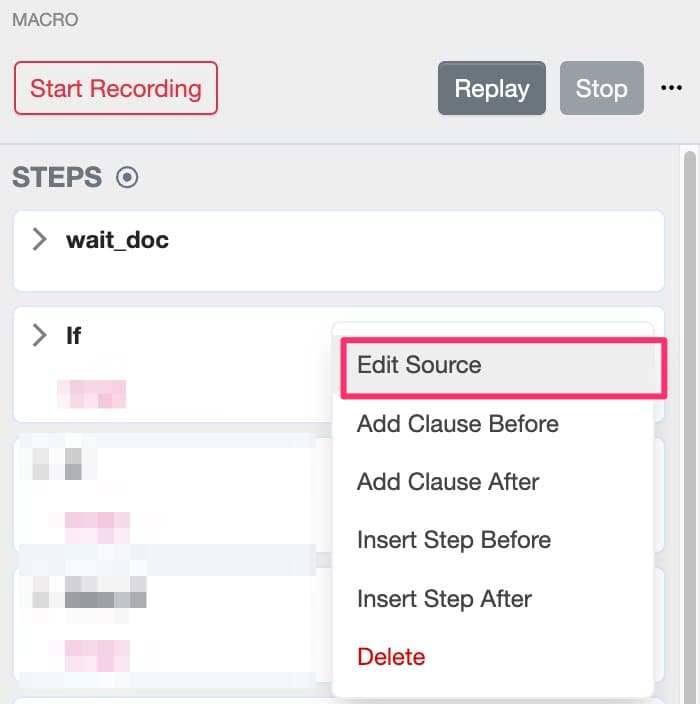 Macro: Record and Replay Automated Actions – Distill
